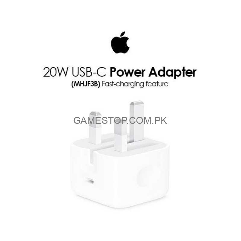 Apple 20W USB-C Power Adapter ( Mercantile ) – GameStop Pakistan