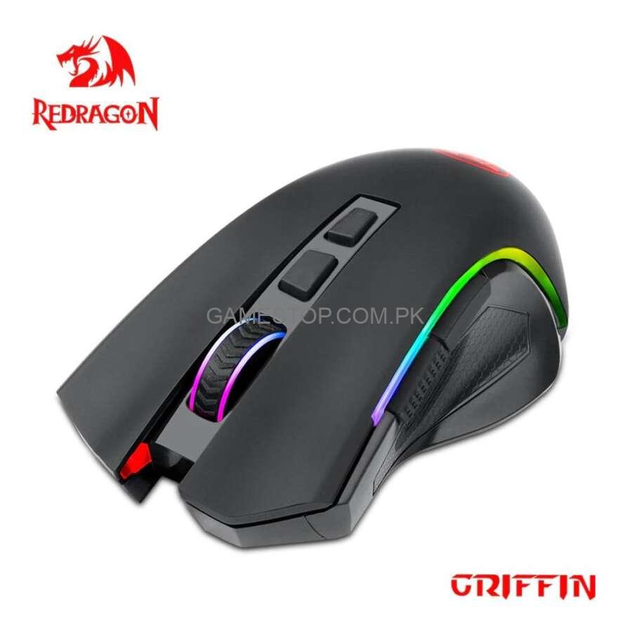 Redragon Wireless Gaming Mouse GRIFFIN ELITE M607-KS – GameStop Pakistan