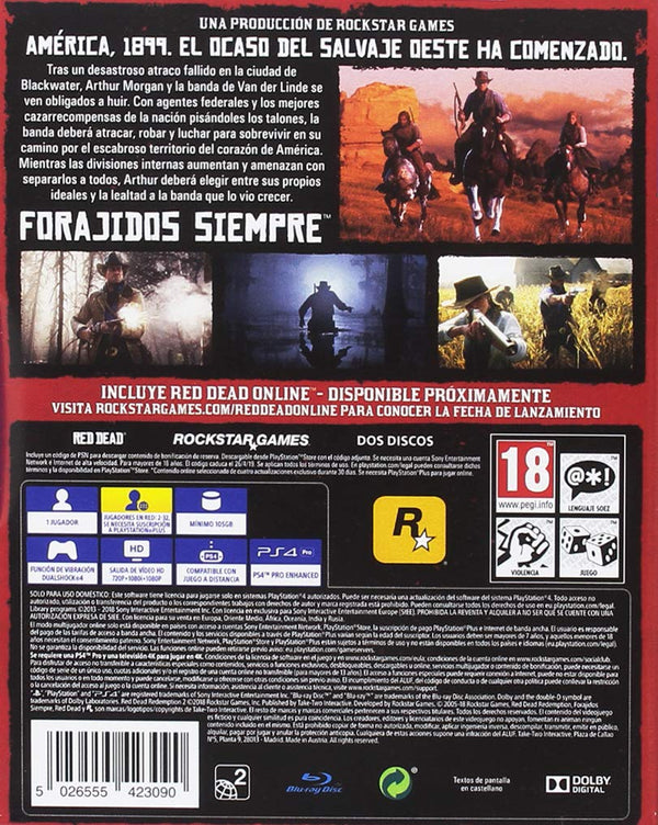 Red Dead Redemption 2 PS4 – GameStop Pakistan