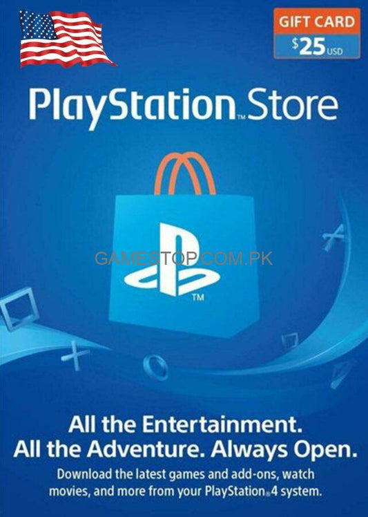 PlayStation Network Gift Cards Digital Code - GameStop Pakistan