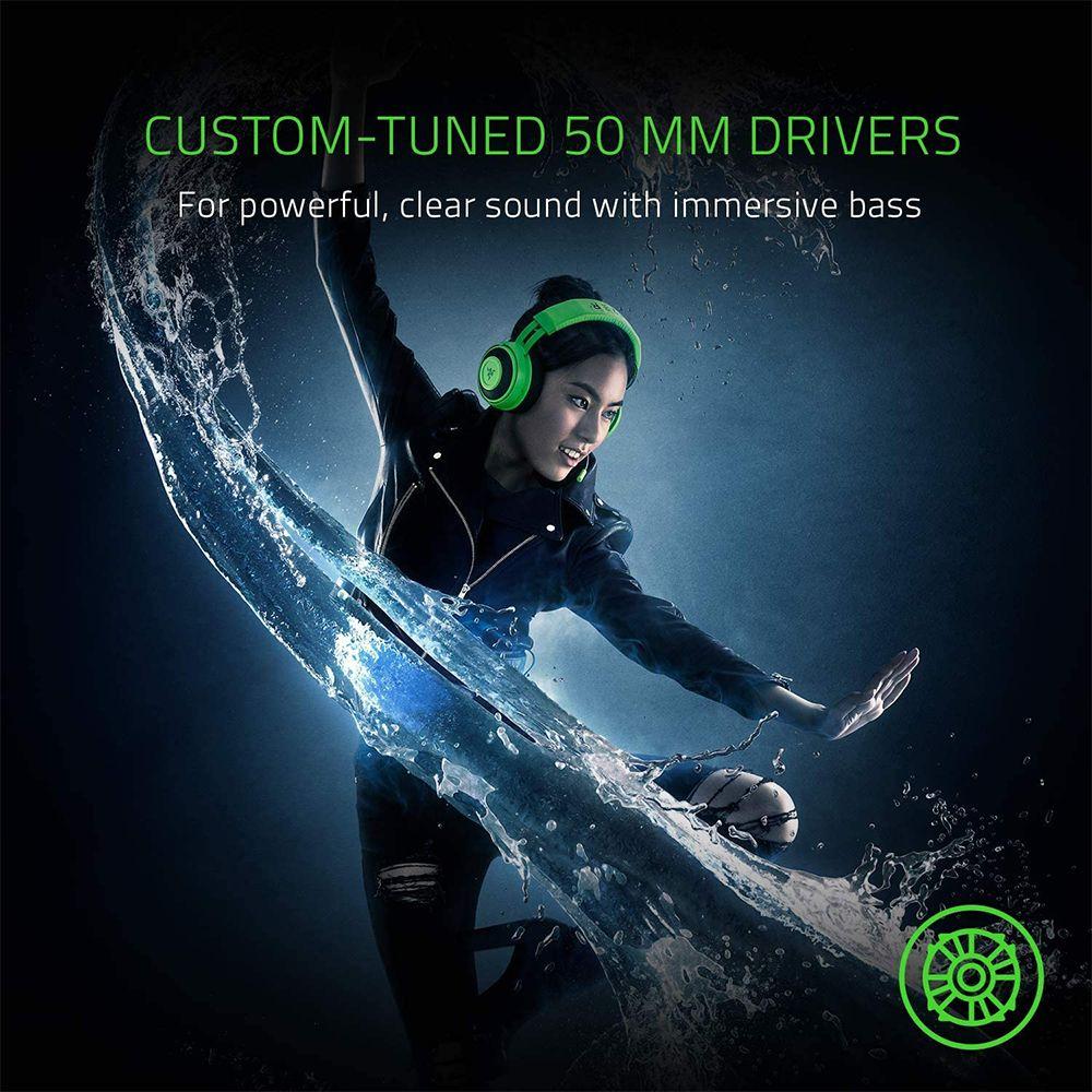 Razer Kraken Tournament Edition Wired Gaming Headset with USB Audio Co ...