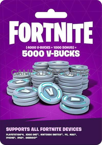 Fortnite V-Bucks Gift Card - GameStop Pakistan
