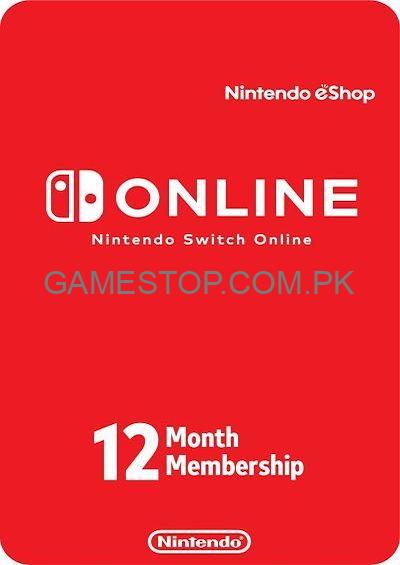 Nintendo Switch Online 12 Months Individual Membership USA – GameStop ...