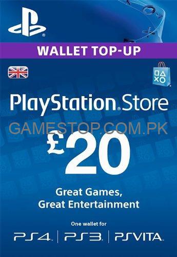 PlayStation Network Gift Cards Digital Code - GameStop Pakistan