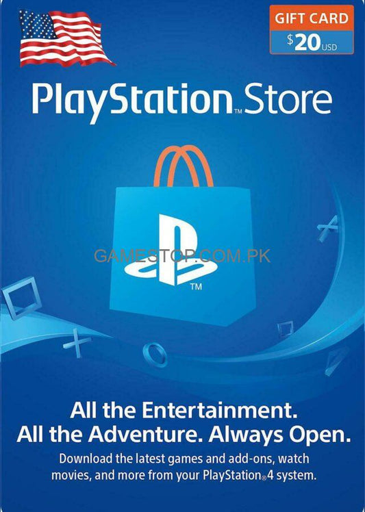 PlayStation Network Gift Cards Digital Code - GameStop Pakistan
