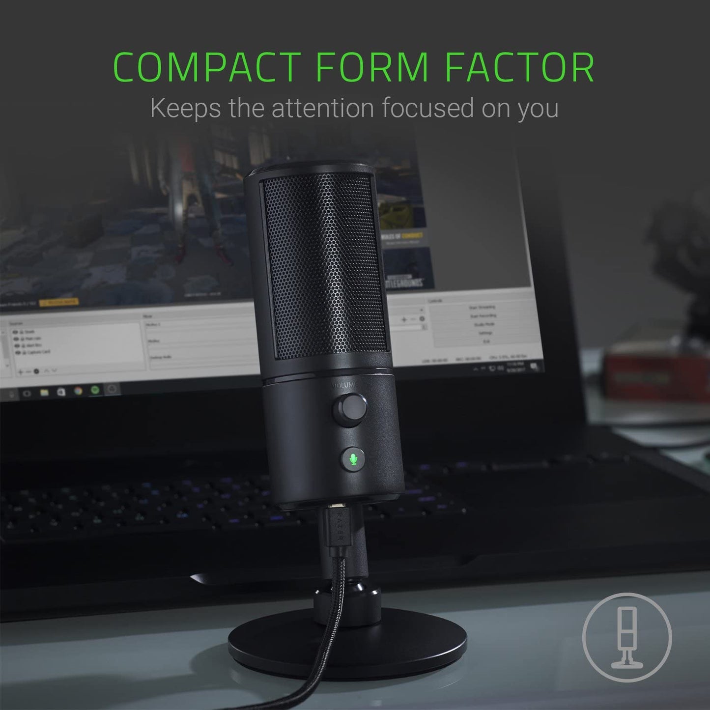 Razer Seiren X USB Digital Microphone For Streaming – GameStop Pakistan