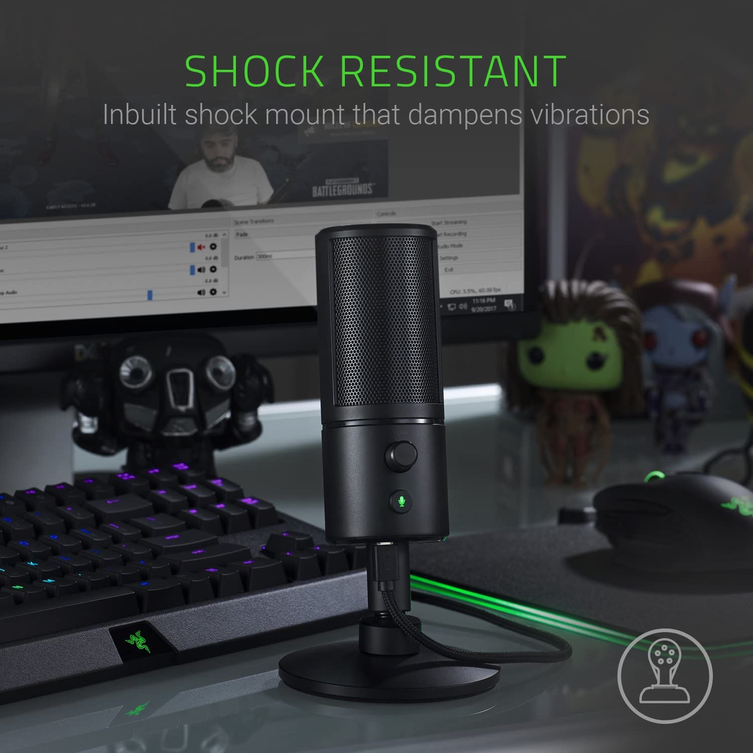 Razer Seiren X USB Digital Microphone For Streaming – GameStop Pakistan