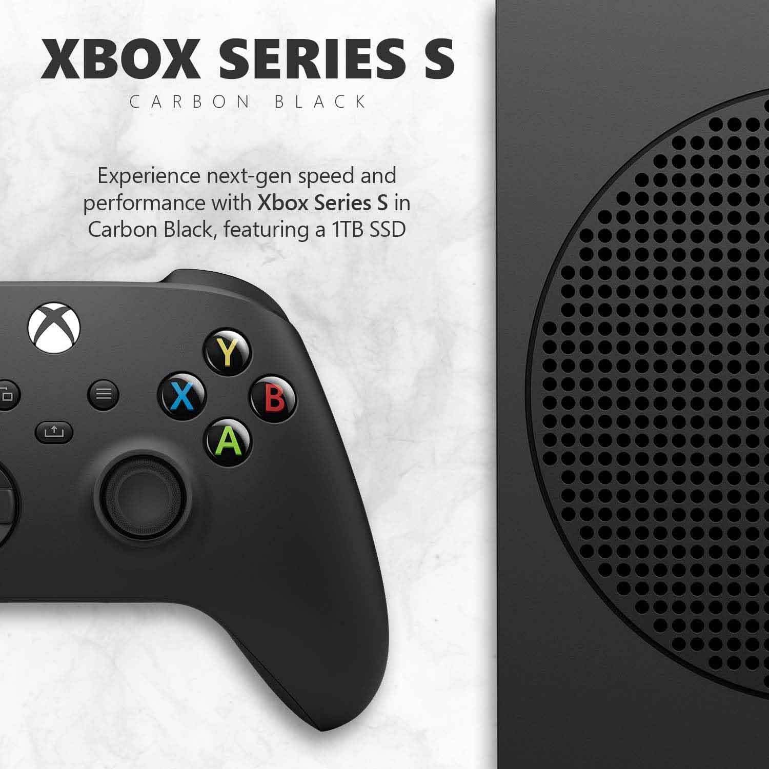 Xbox Series S 1TB Carbon Black – GameStop Pakistan